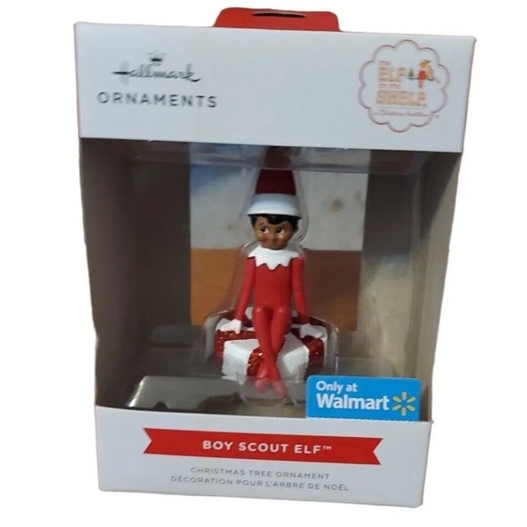 Hallmark | Holiday | Hallmark Ornaments Elf On The Shelf Boy Scout Elf ...